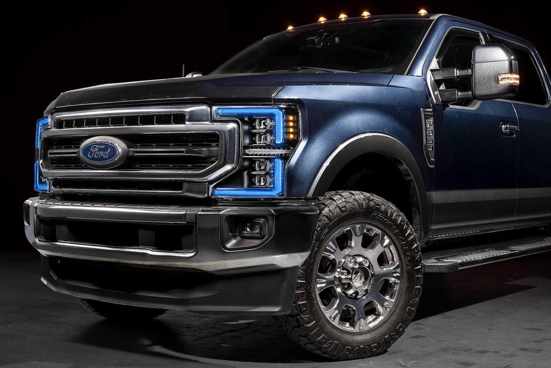 20-22 Ford Super Duty XRGB Evo Headlights | LF2-508R