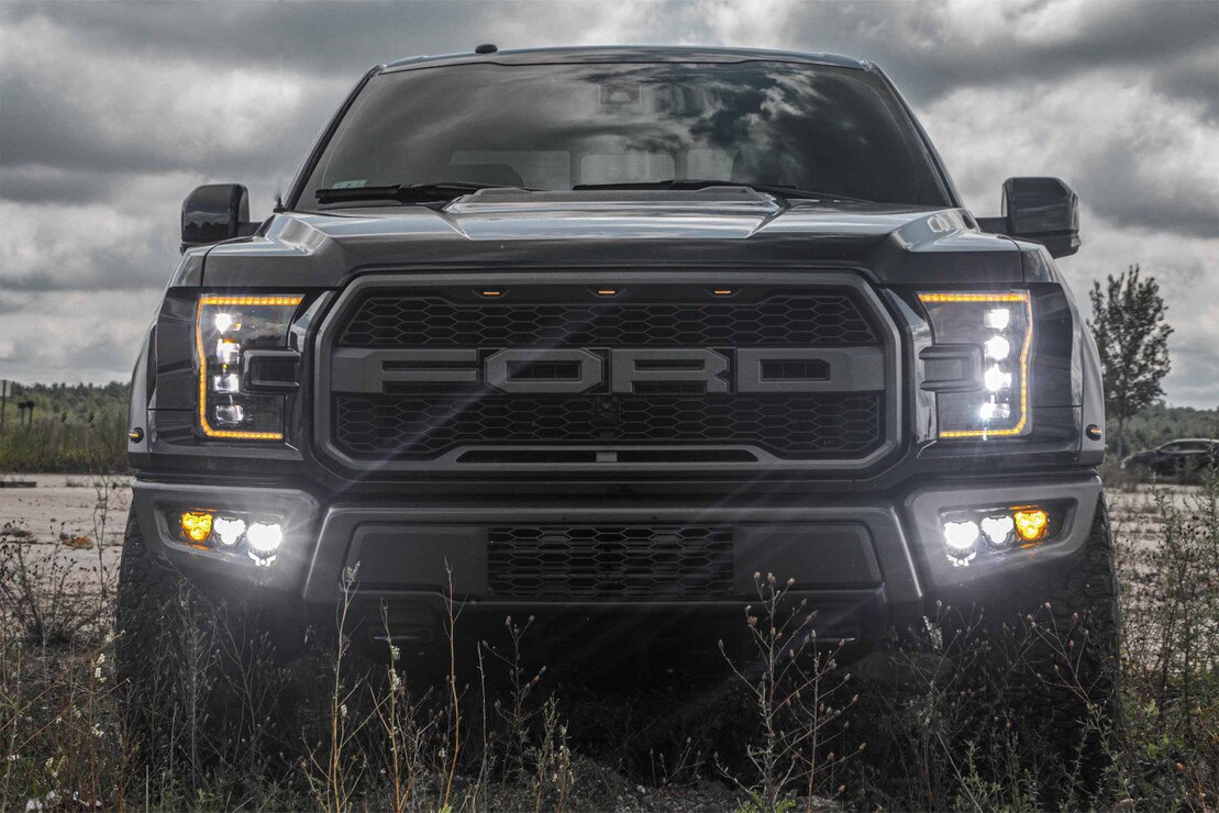 Morimoto Ford Raptor (16-21) XB LED Headlights (Amber DRL) | LF502-A.2