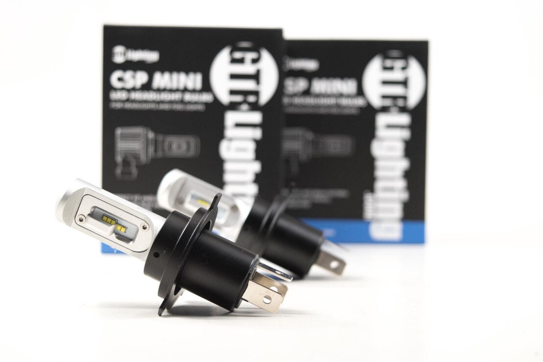 H4: GTR Lighting CSP Mini LED Fog Light Bulbs SN.LED151