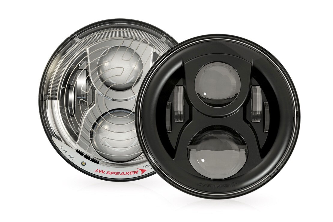 JW Speaker Model 8700 Heated Universal 7"Round LEDs | TRS 556281