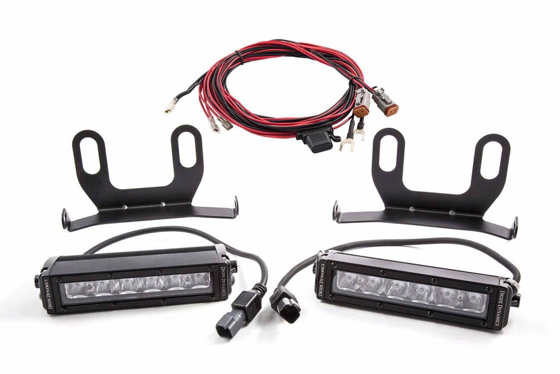 Bumper-Mount LED Light Bar Kit Dodge Ram 1500 (13-18) | TRS DD6012