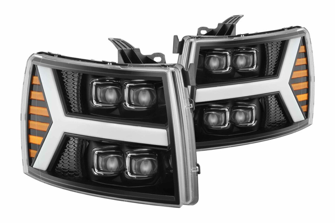 Chevy Silverado 1500 (07-13): AlphaRex Nova Headlights | TRS 880207