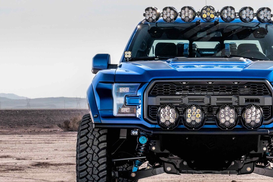 Ditch Light LED Spot Light System Ford Raptor (09-14) | TRS 447573